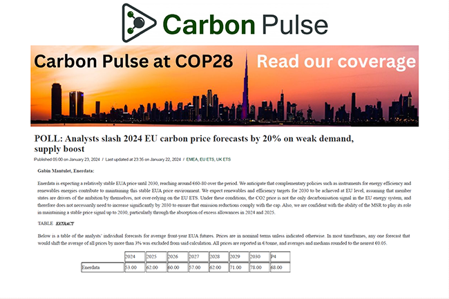 Carbon Market Assessment | Enerdata